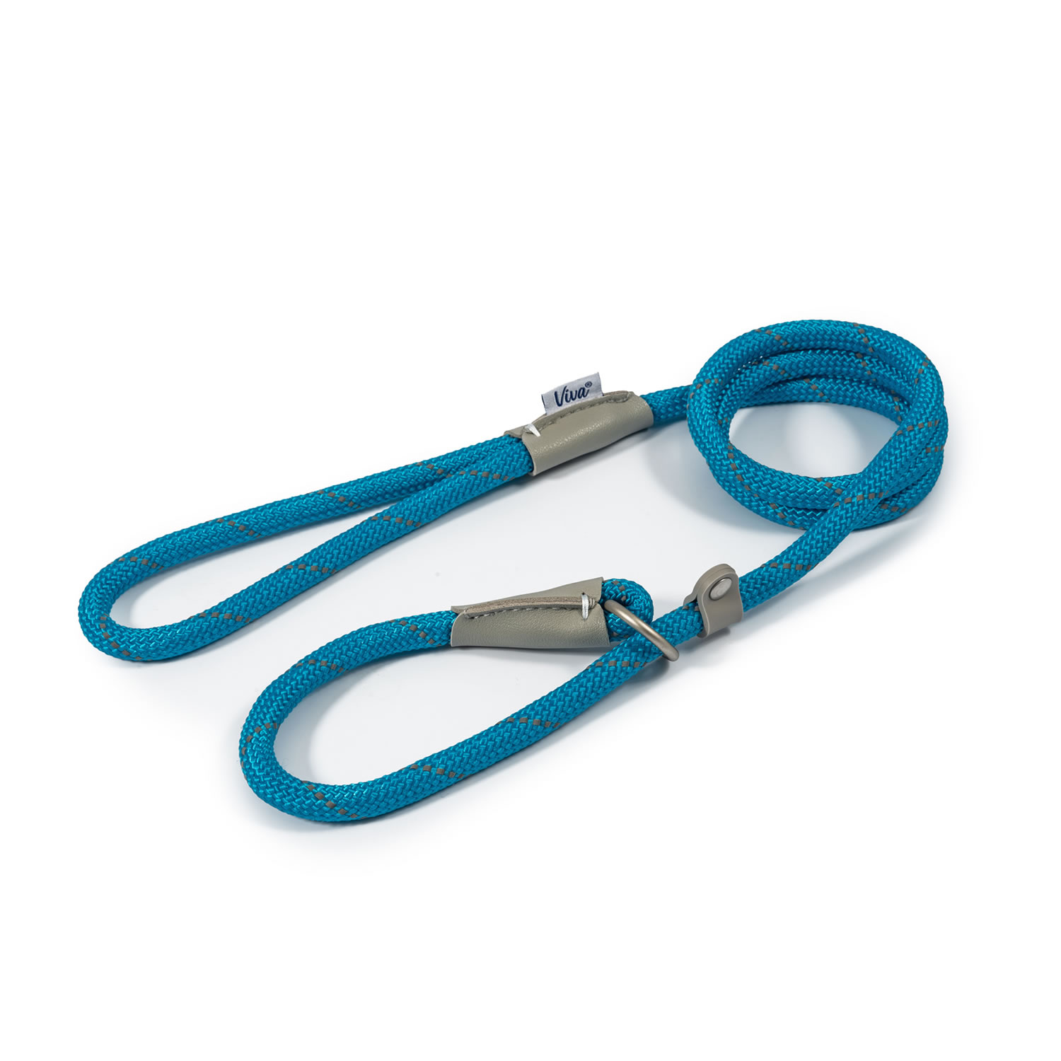 ANCOL VIVA ROPE SLIP LEAD BLUE - totalfarmsupplies.co.uk