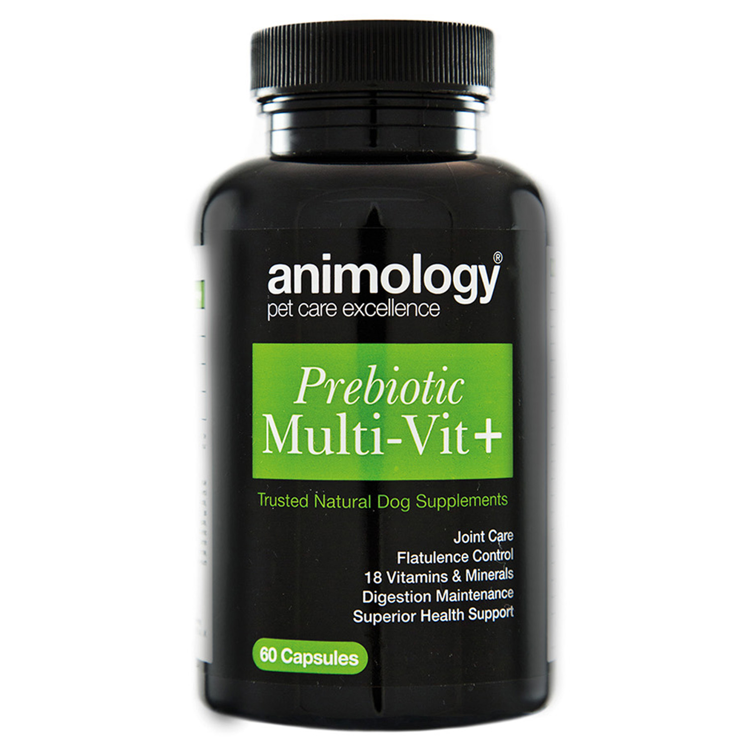 ANIMOLOGY PREBIOTIC MULTI-VIT+ CAPSULES 60 PACK - totalfarmsupplies.co.uk