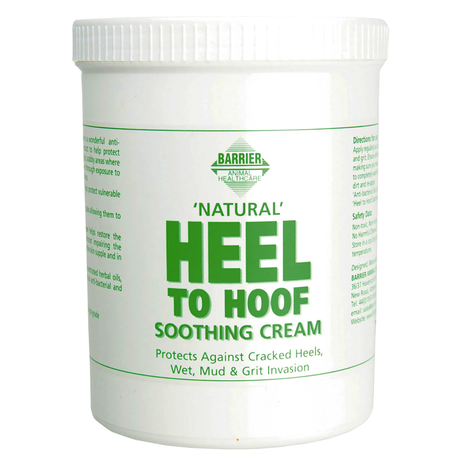 BARRIER HEEL TO HOOF SOOTHING CREAM BARRIER HEEL TO HOOF SOOTHING CREAM ...