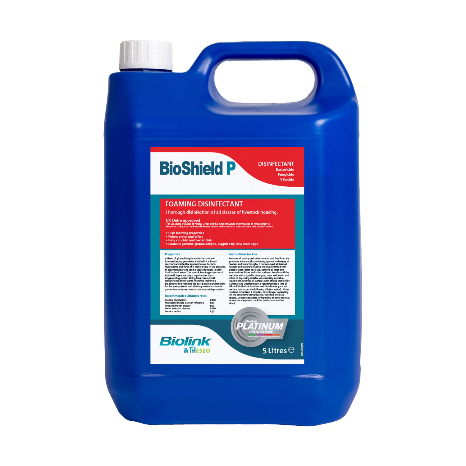 BIOLINK BIOSHIELD P 5 LT - totalfarmsupplies.co.uk