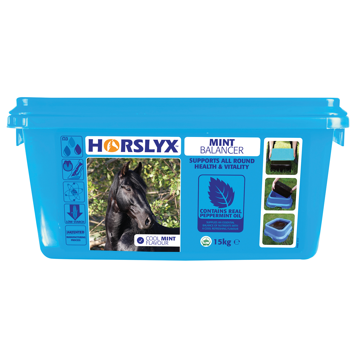 HORSLYX BALANCER LICK 15 KG 15 KG 15 KG MINT - totalfarmsupplies.co.uk