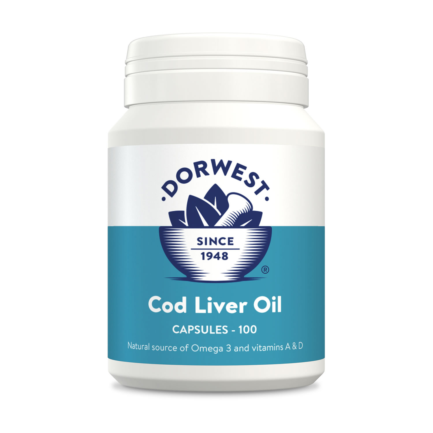DORWEST HERBS COD LIVER OIL 100 GM - totalfarmsupplies.co.uk