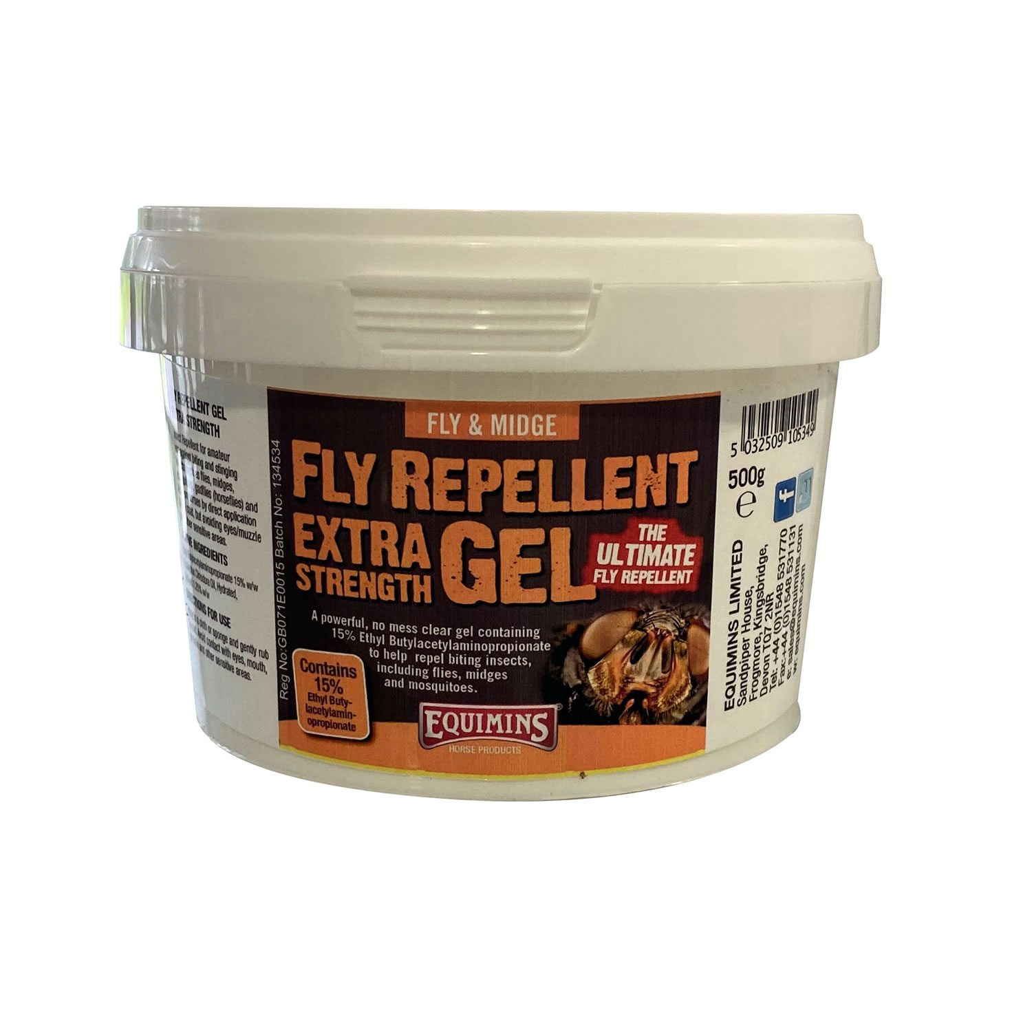 EQUIMINS FLY REPELLENT EXTRA STRENGTH GEL 500 GM 500 GM ...