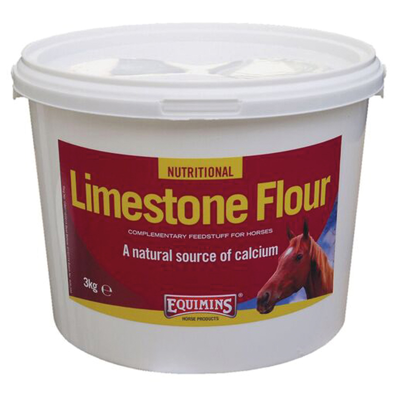 EQUIMINS LIMESTONE FLOUR 3 KG TUB 3 KG - totalfarmsupplies.co.uk