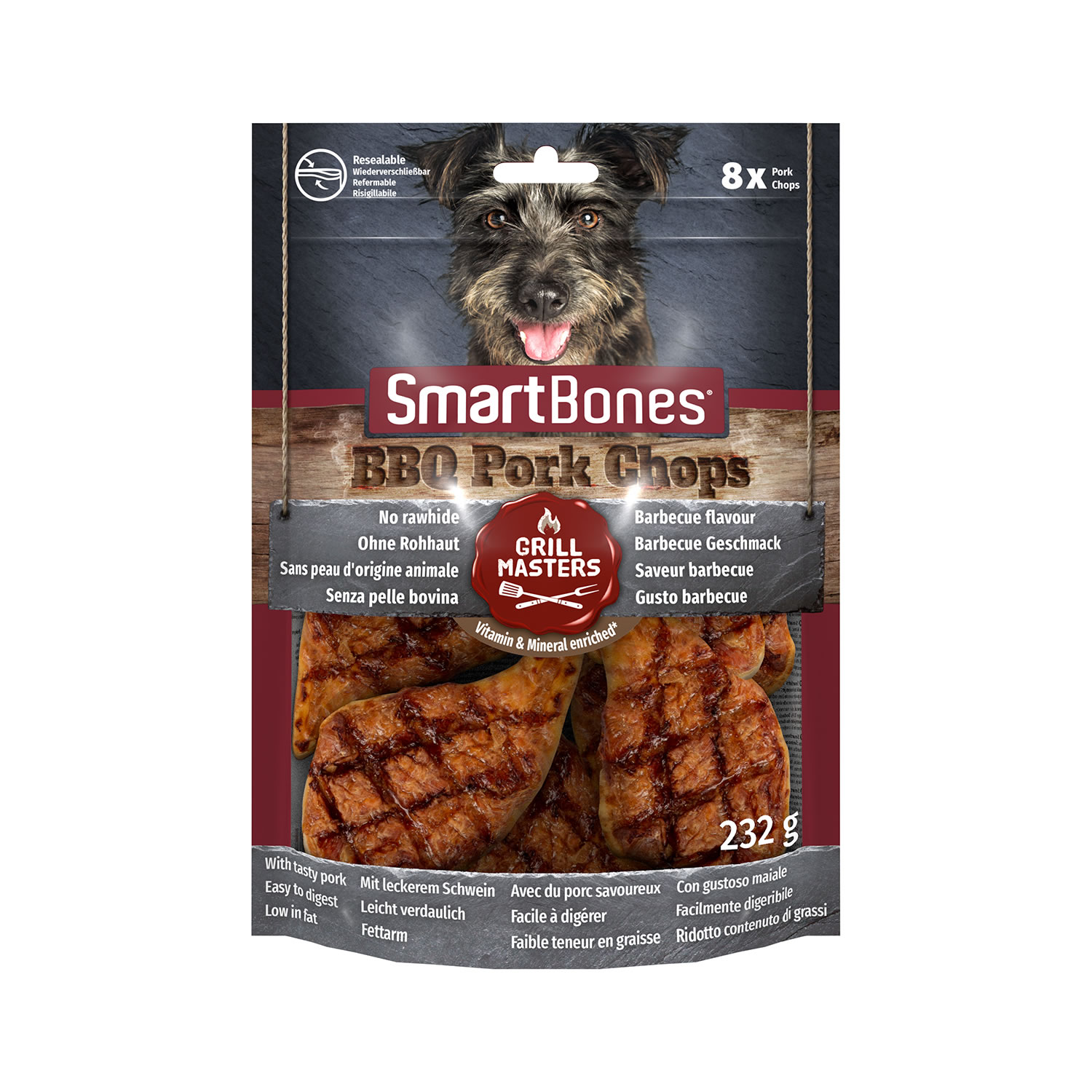 SMARTBONES GRILL MASTERS LAMB CHOP 8 TREATS - totalfarmsupplies.co.uk
