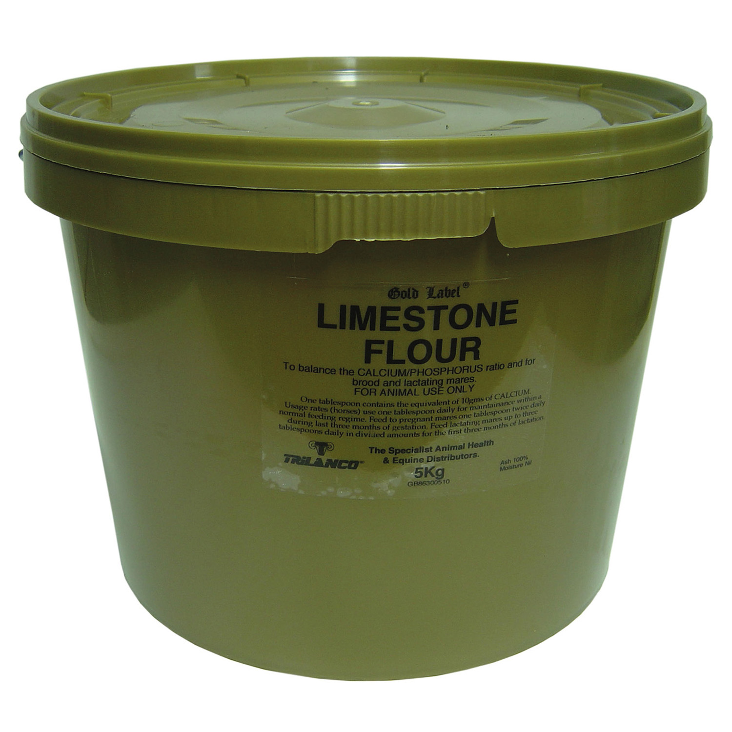 GOLD LABEL LIMESTONE FLOUR 5 KG 5 KG - totalfarmsupplies.co.uk
