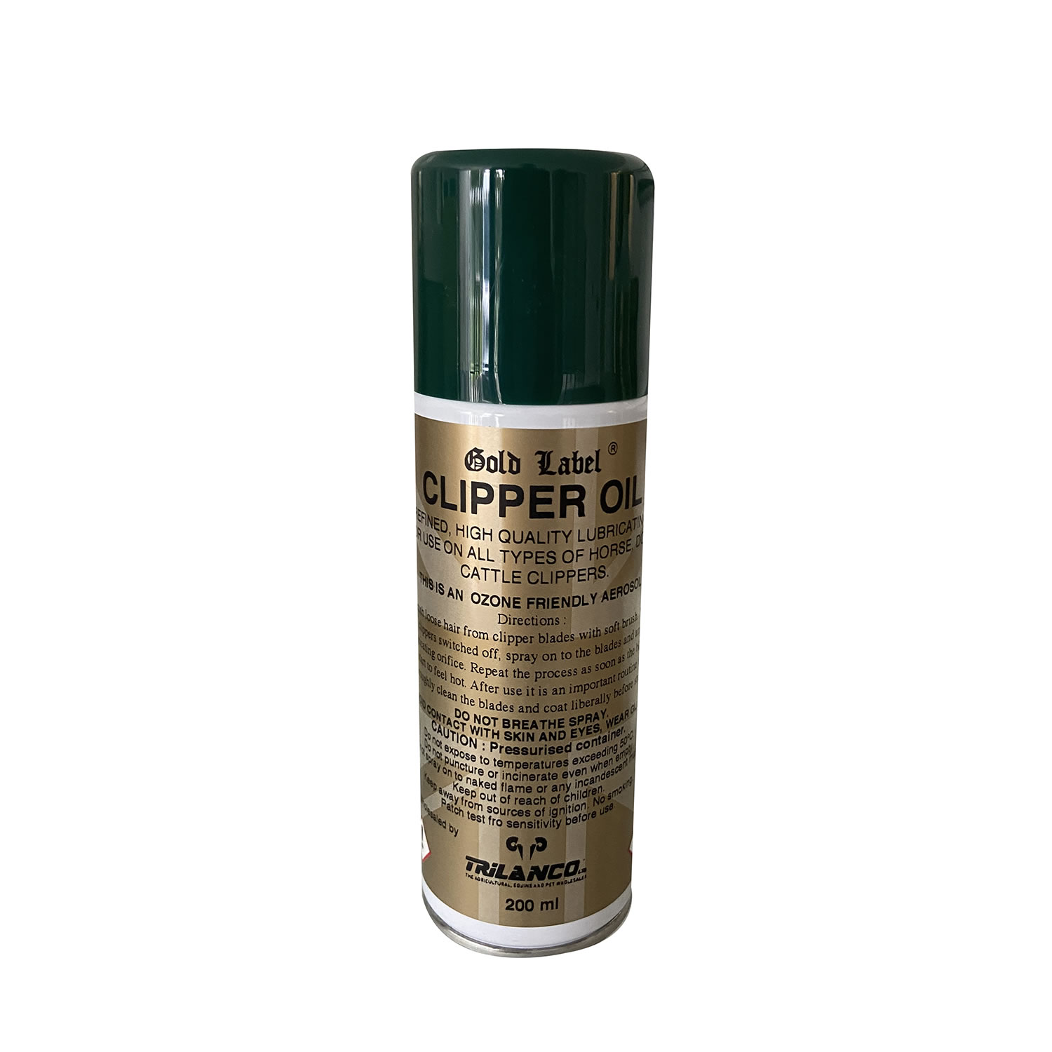 GOLD LABEL CLIPPER OIL AEROSOL - totalfarmsupplies.co.uk
