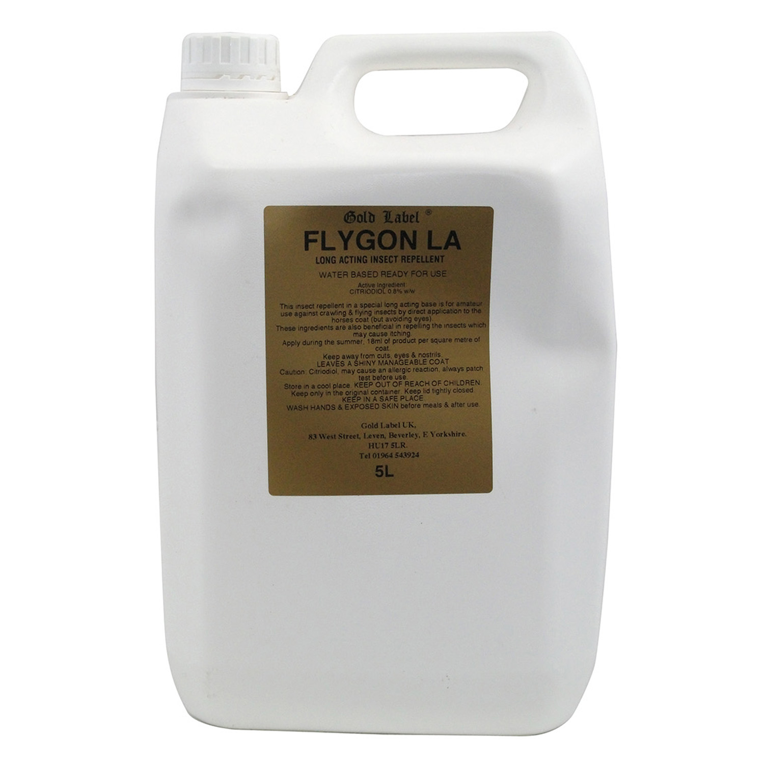 GOLD LABEL FLYGON LA 5 LT 5 LT - totalfarmsupplies.co.uk
