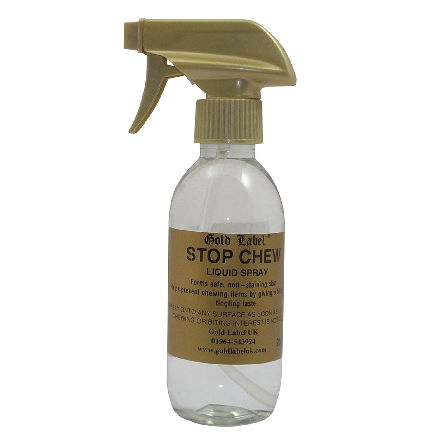 GOLD LABEL CANINE STOP CHEW SPRAY 250 ML - totalfarmsupplies.co.uk