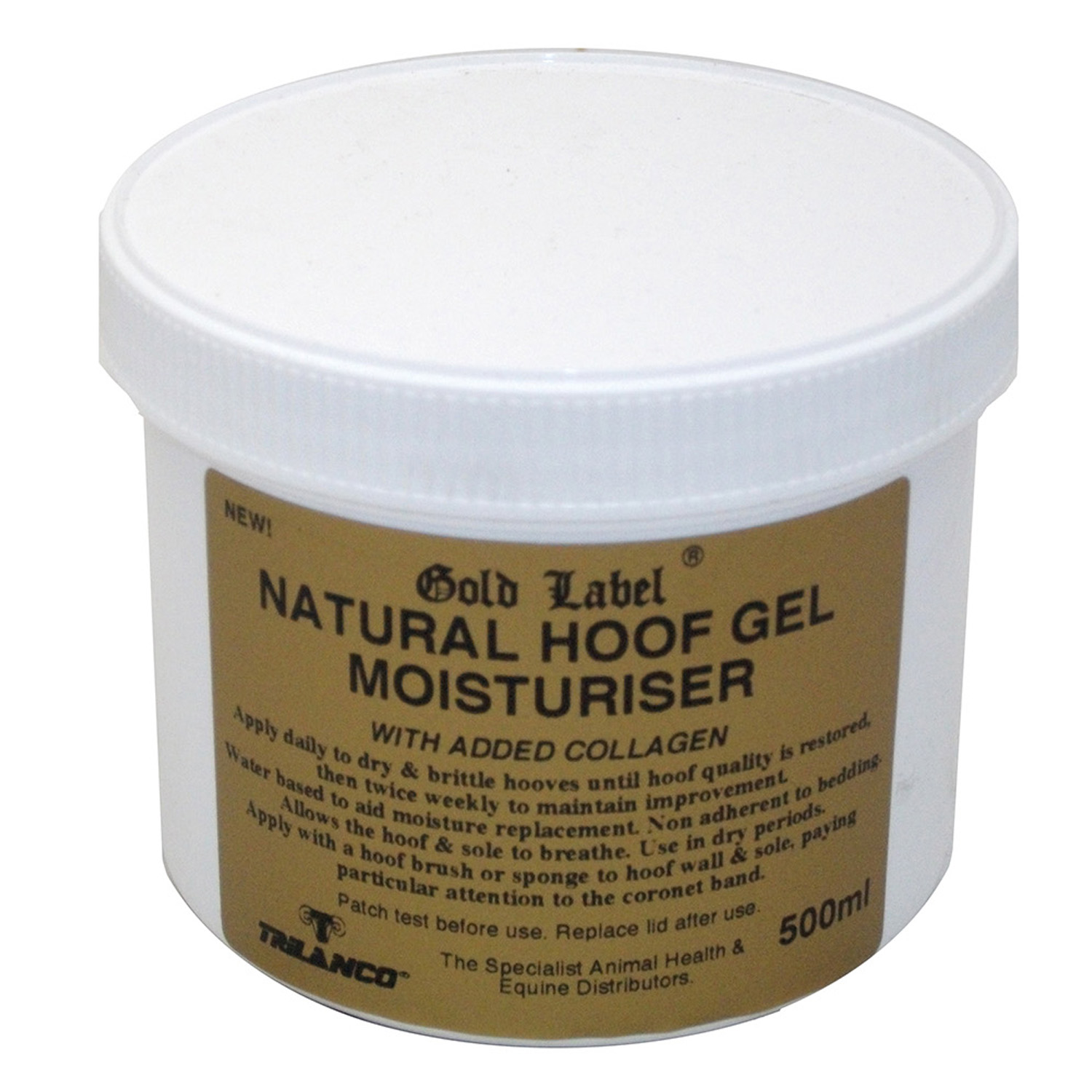GOLD LABEL HOOF GEL MOISTURISER NATURAL X 500 ML 500 ML ...
