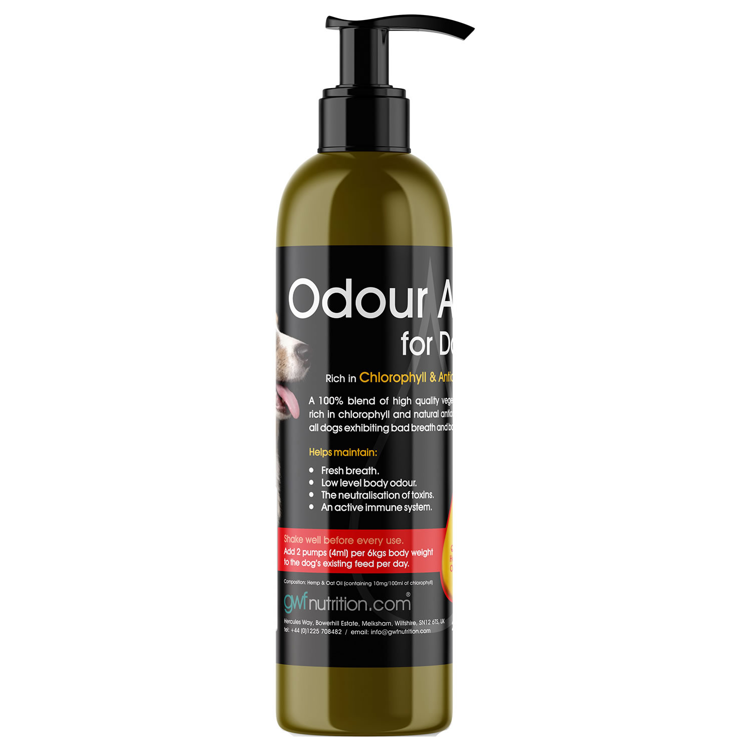 GWF ODOUR AID FOR DOGS 250 ML - totalfarmsupplies.co.uk