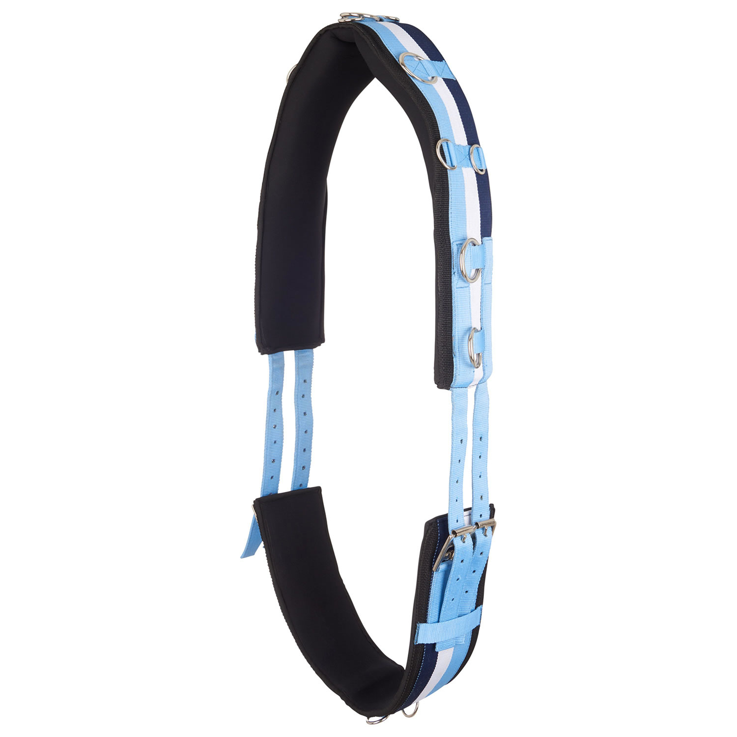 IMPERIAL RIDING LUNGING GIRTH NYLON IRHDELUXE BLUE BREEZE ...