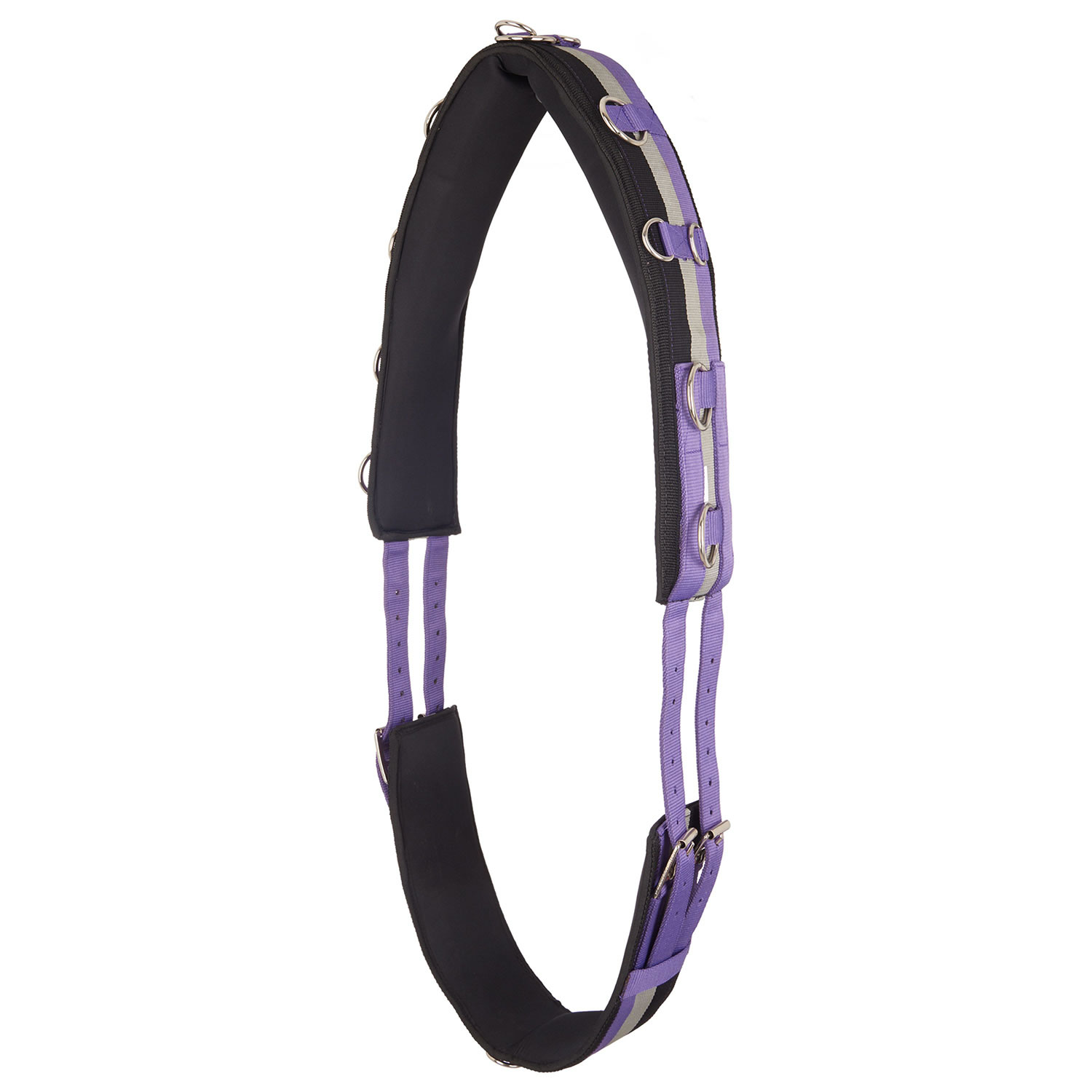 IMPERIAL RIDING LUNGING GIRTH NYLON IRHDELUXE ROYAL PURPLE ...