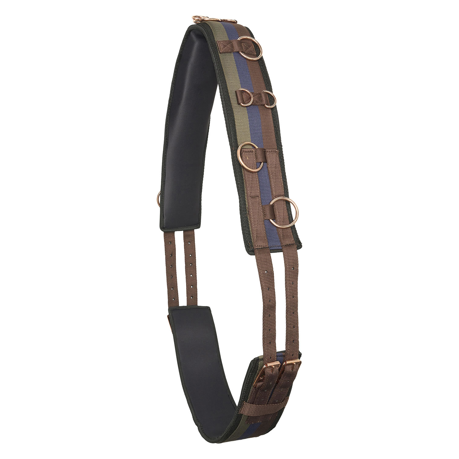 IMPERIAL RIDING LUNGING GIRTH DELUXE EXTRA MULTI WALNUT ...