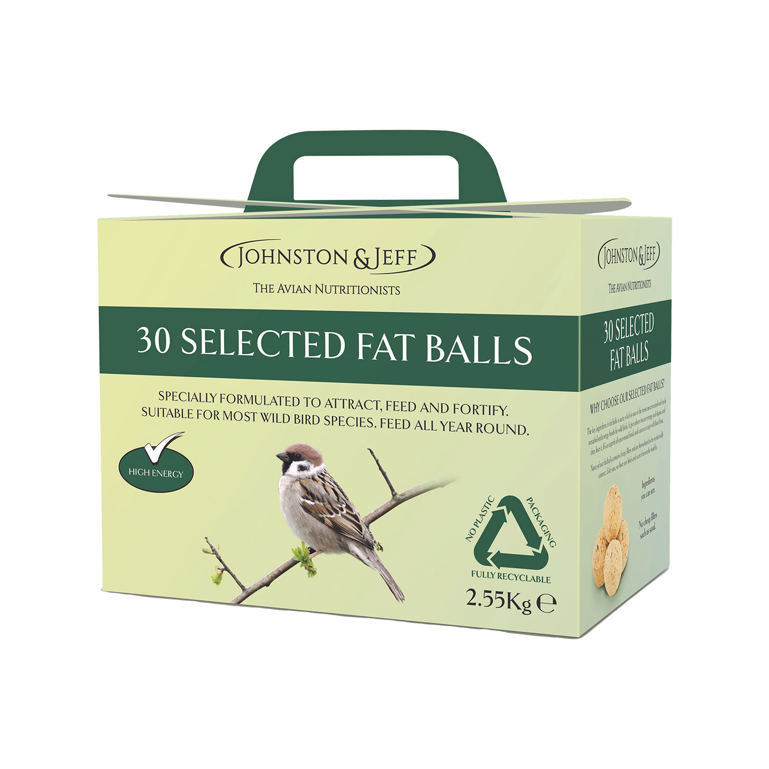 JOHNSTON & JEFF HIGH ENERGY FAT BALLS - totalfarmsupplies.co.uk