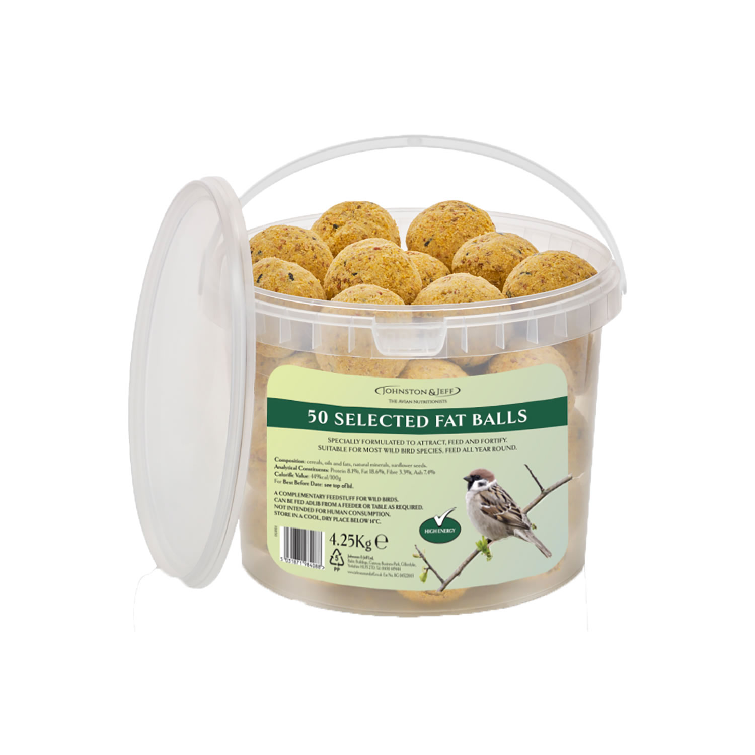 JOHNSTON & JEFF HIGH ENERGY FAT BALLS - totalfarmsupplies.co.uk