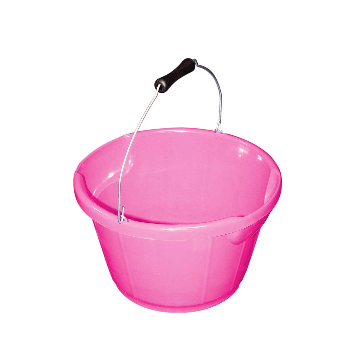 RED GORILLA PLAS FEED BUCKET BLACK - totalfarmsupplies.co.uk