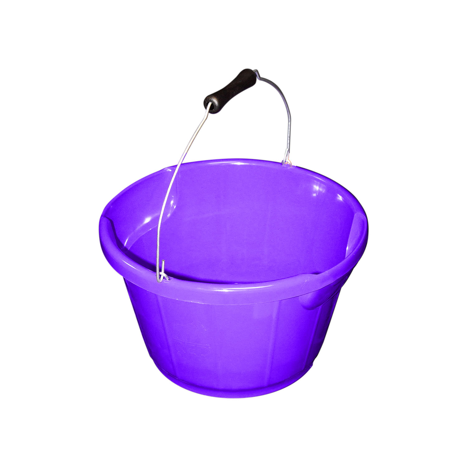 RED GORILLA PLAS FEED BUCKET BLACK - totalfarmsupplies.co.uk