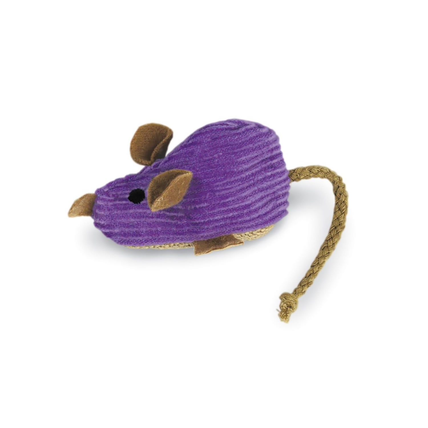 KONG CAT REFILLABLES CORDUROY MOUSE - totalfarmsupplies.co.uk
