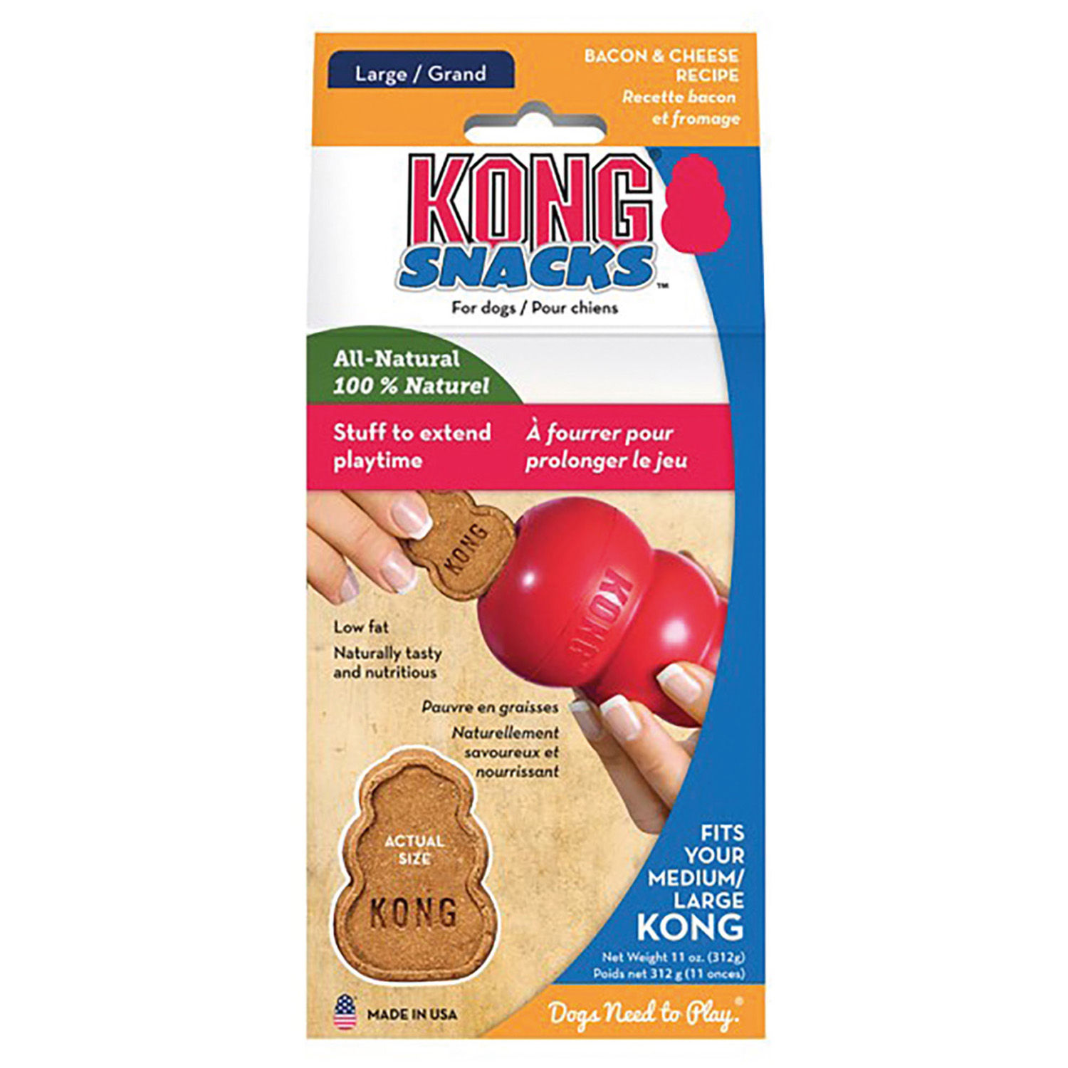 KONG SNACKS LARGE LARGE - totalfarmsupplies.co.uk