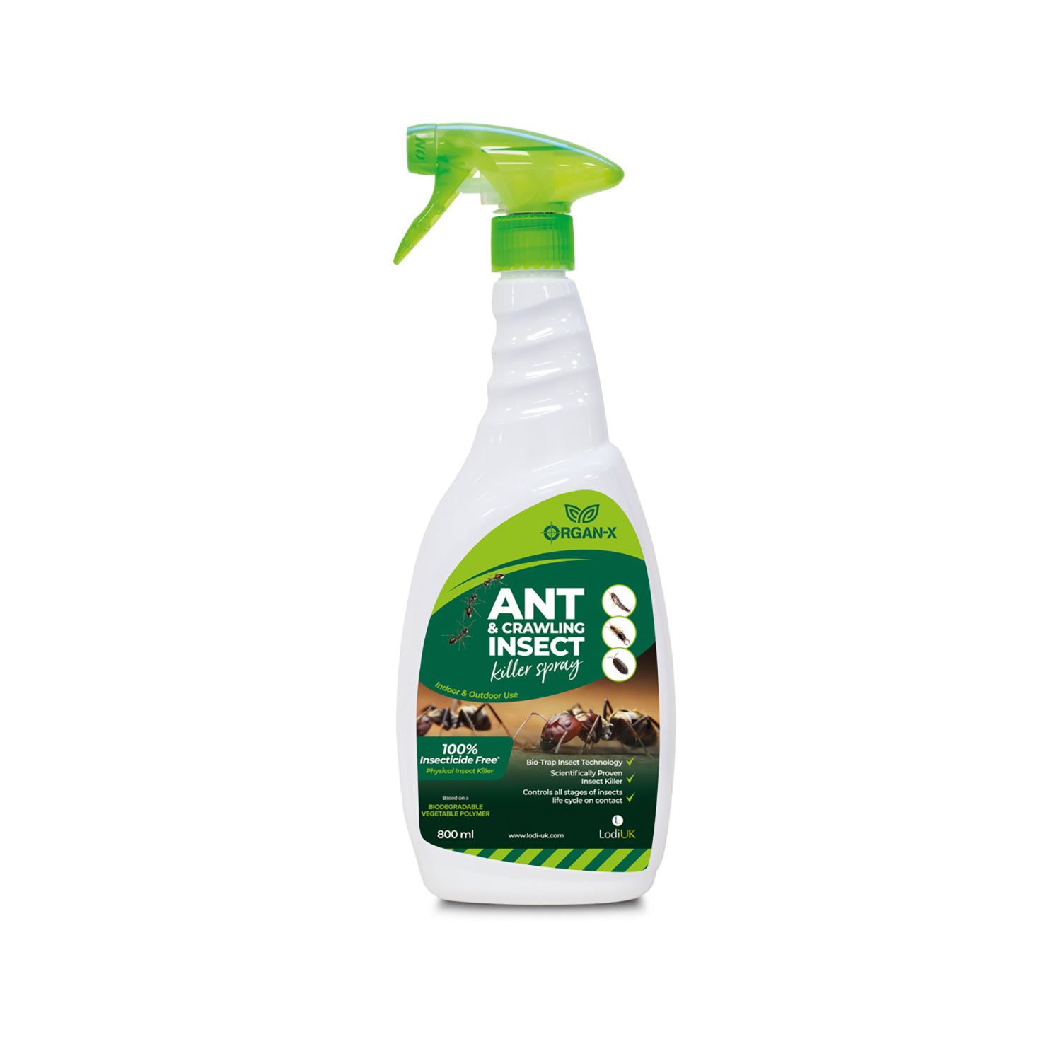 LODI ORGAN-X ANT & CRAWLING INSECT KILLER SPRAY - totalfarmsupplies.co.uk