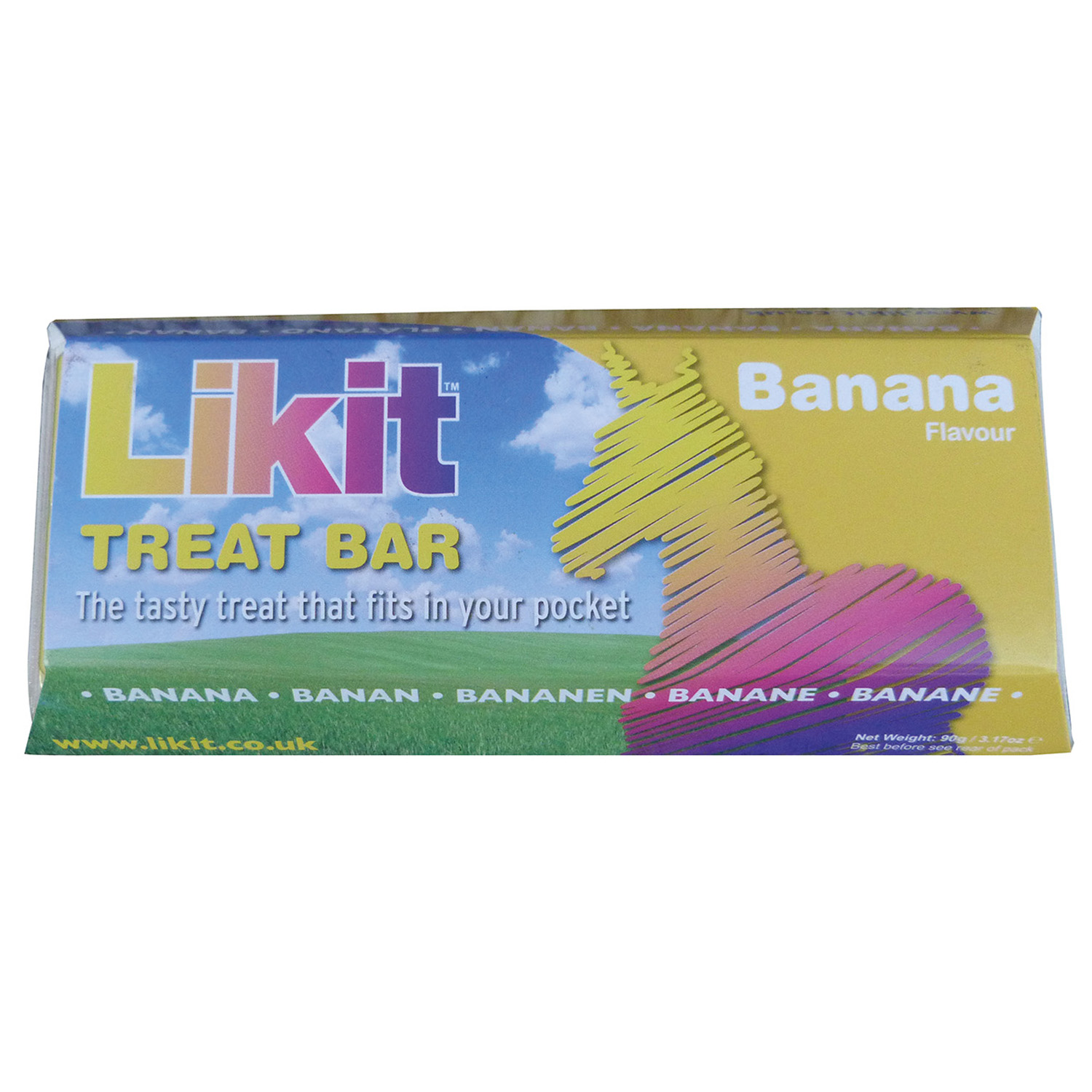 LIKIT TREAT BAR 24 PACK BANANA 24 PACK BANANA - totalfarmsupplies.co.uk