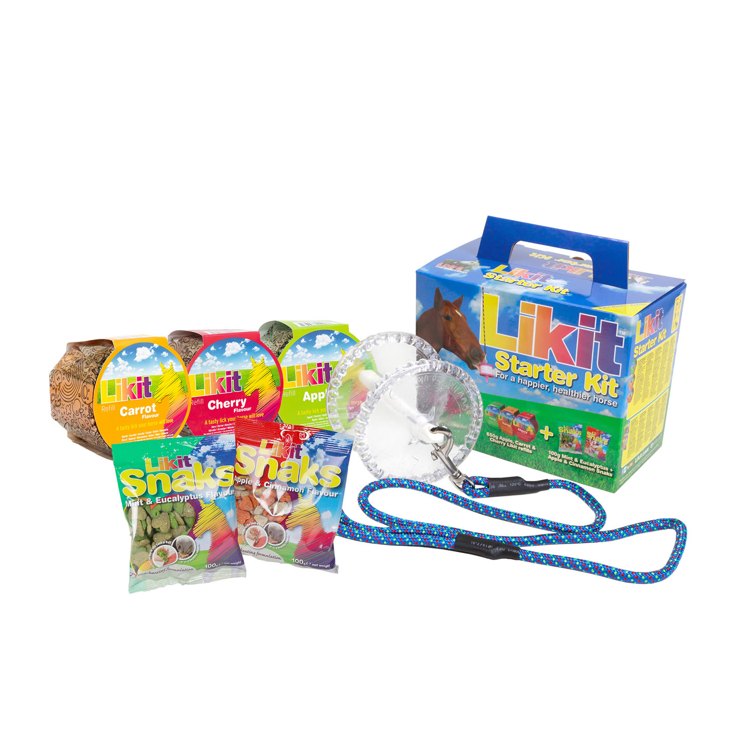 Likit Starter Kit Clear Glitter - totalfarmsupplies.co.uk