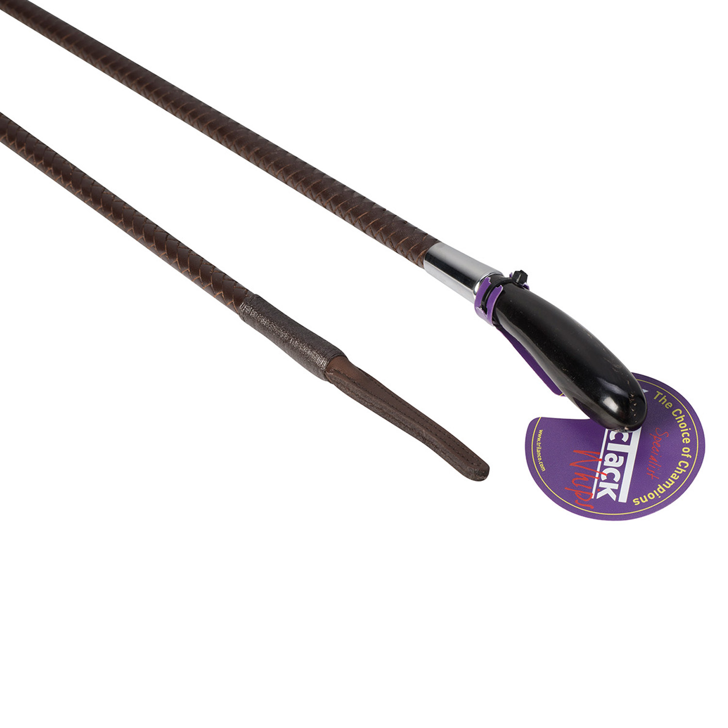 MACTACK SHOW WHIP BUFFALO HANDLE C24/B 24" BROWN 24 ...