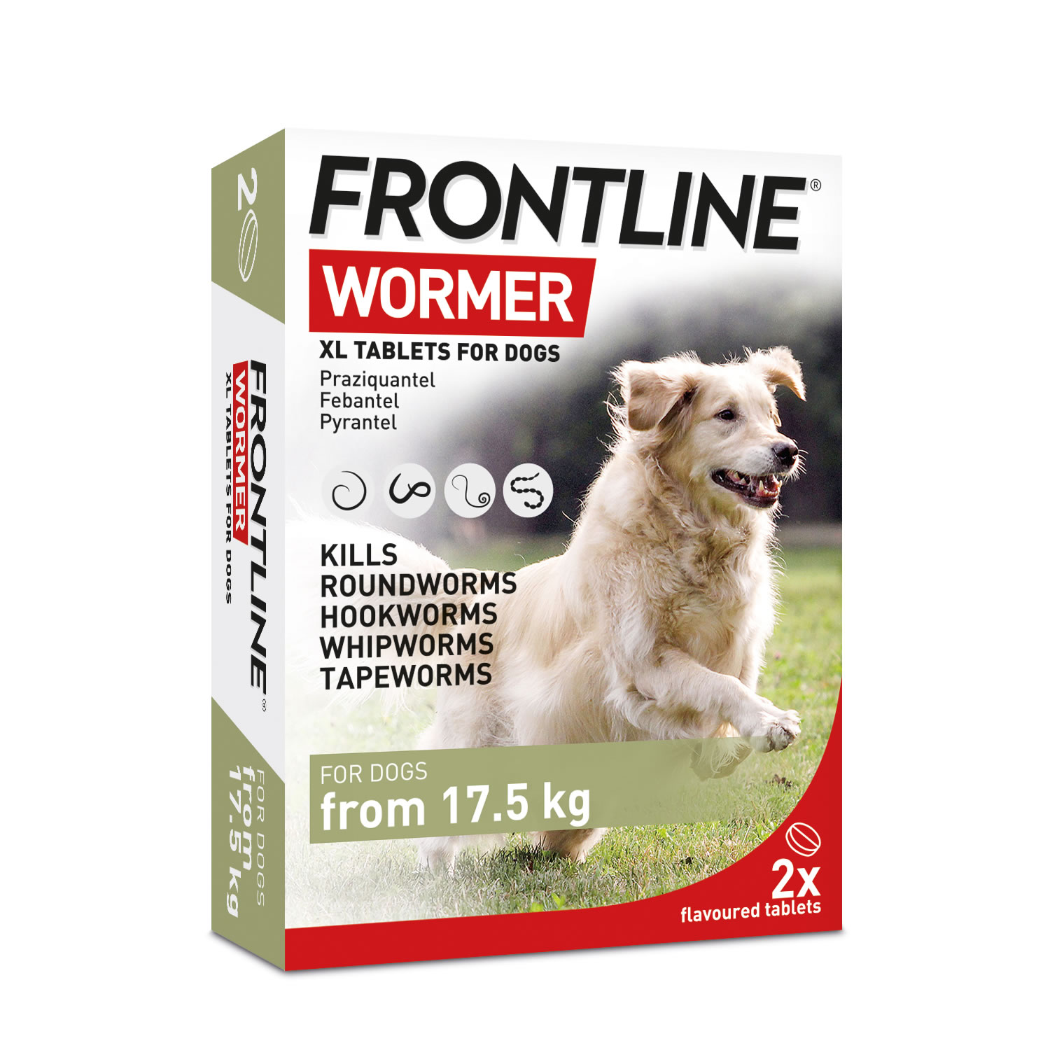 FRONTLINE WORMER XL TABLETS FOR DOGS - totalfarmsupplies.co.uk