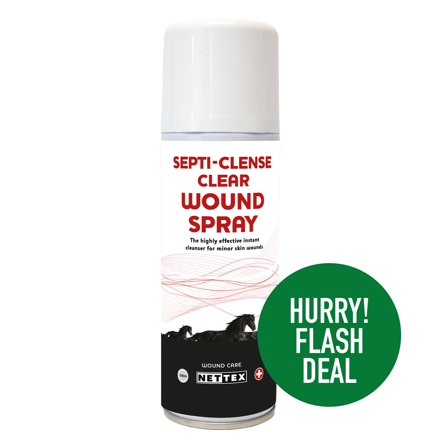 NETTEX SEPTI-CLENSE CLEAR WOUND SPRAY - totalfarmsupplies.co.uk
