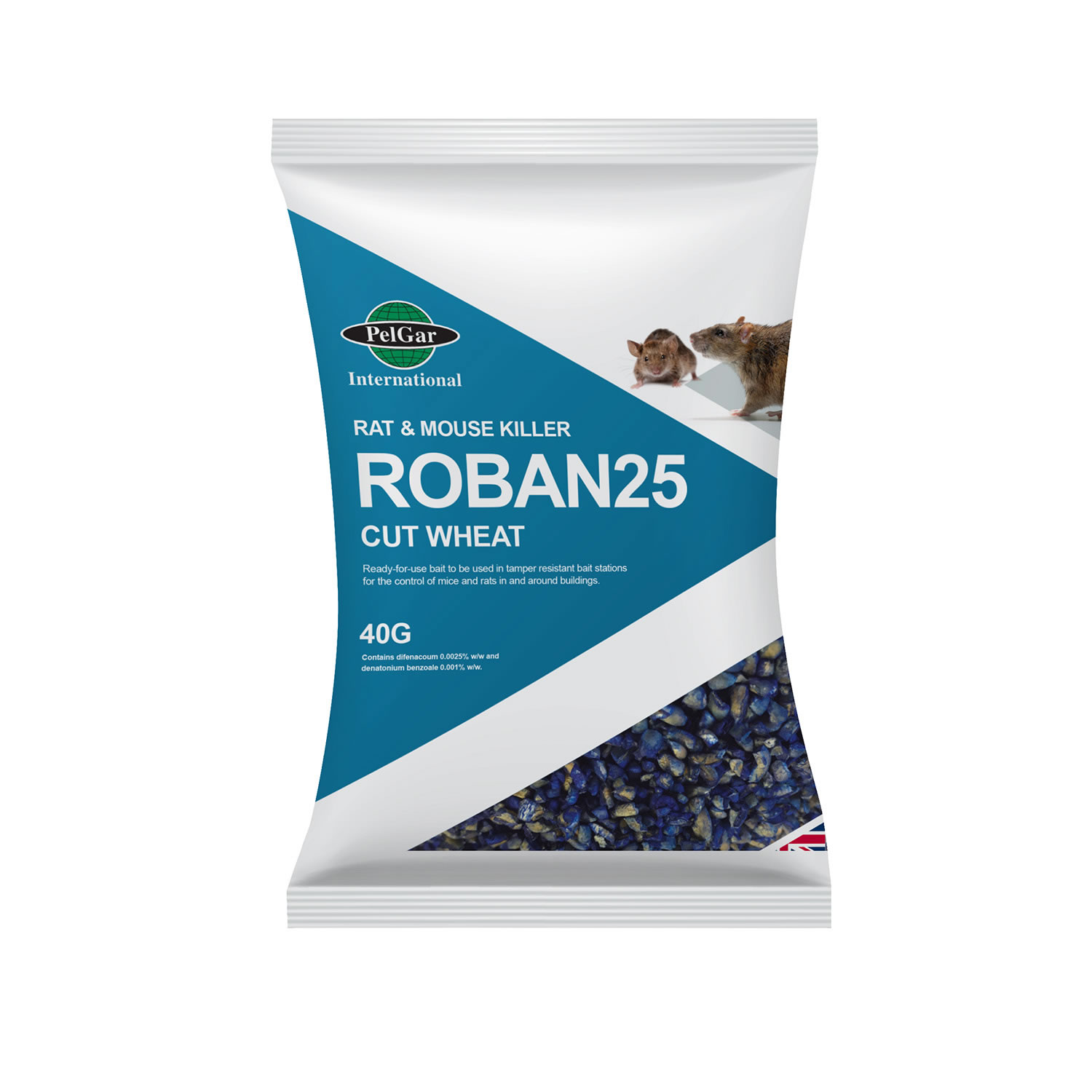 PELGAR ROBAN 25 CUT WHEAT 300 X 40 GM - totalfarmsupplies.co.uk
