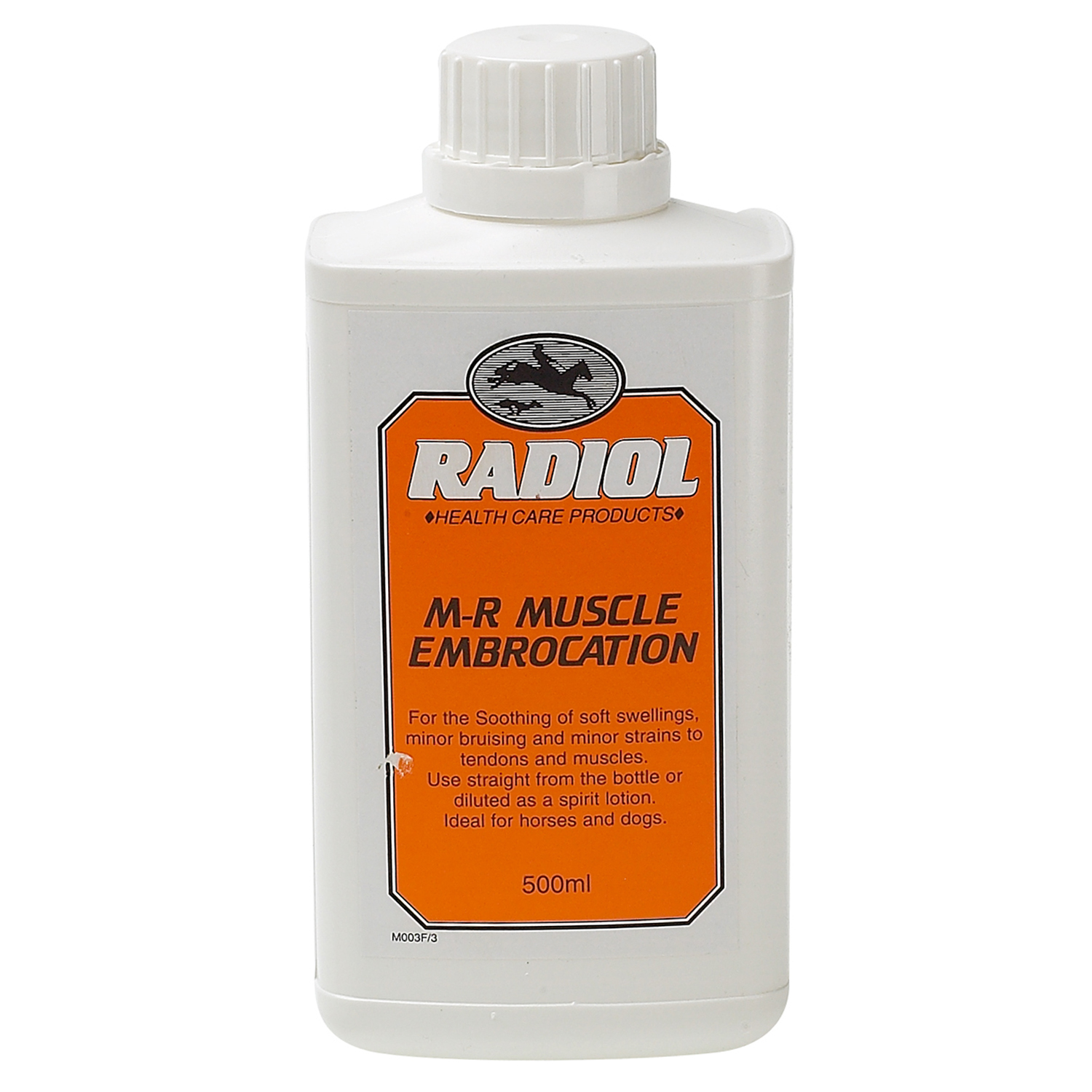 RADIOL M-R MUSCLE EMBROCATION 500 ML 500 ML - totalfarmsupplies.co.uk