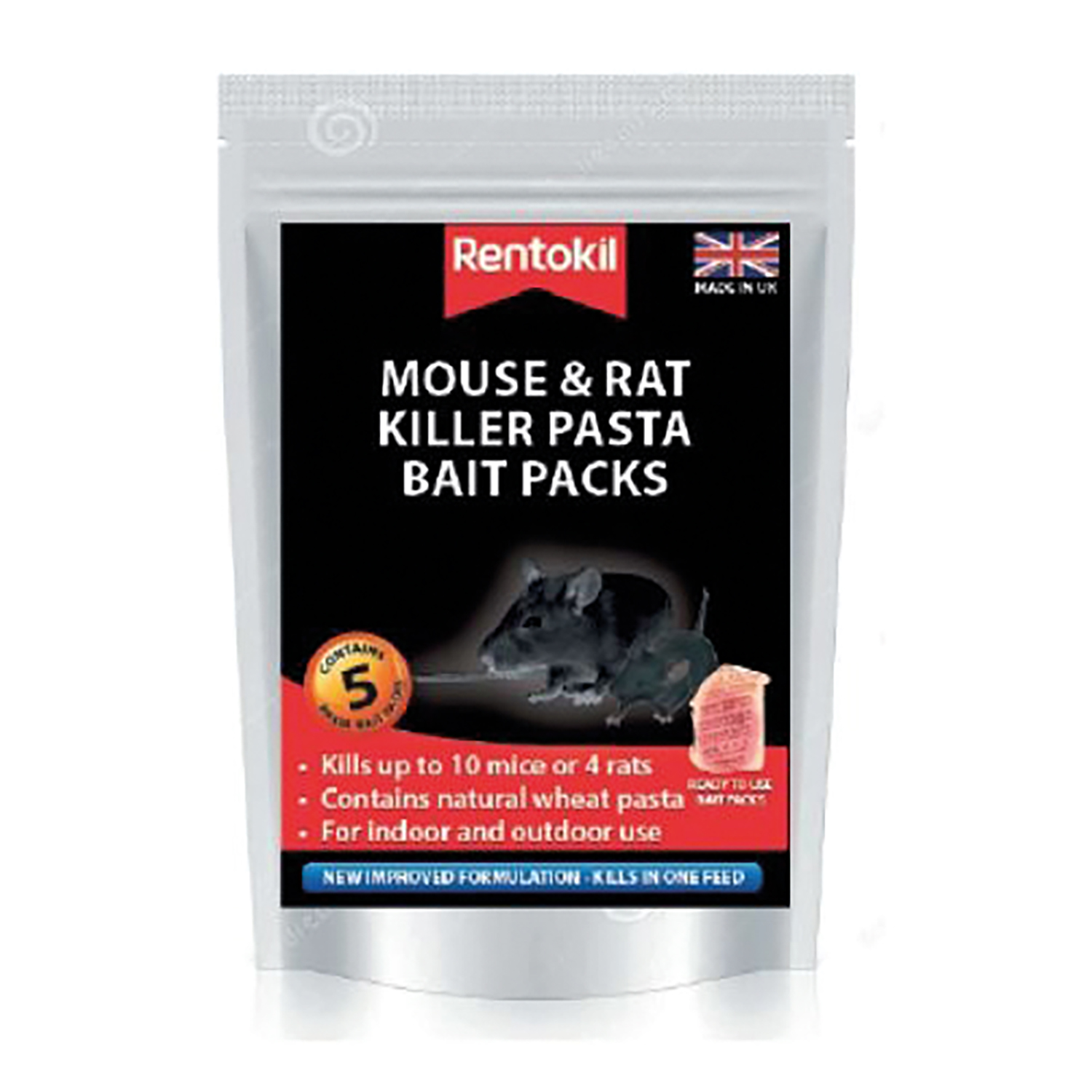 RENTOKIL MOUSE KILLER INDOOR BAIT BOX 2 PACK - totalfarmsupplies.co.uk