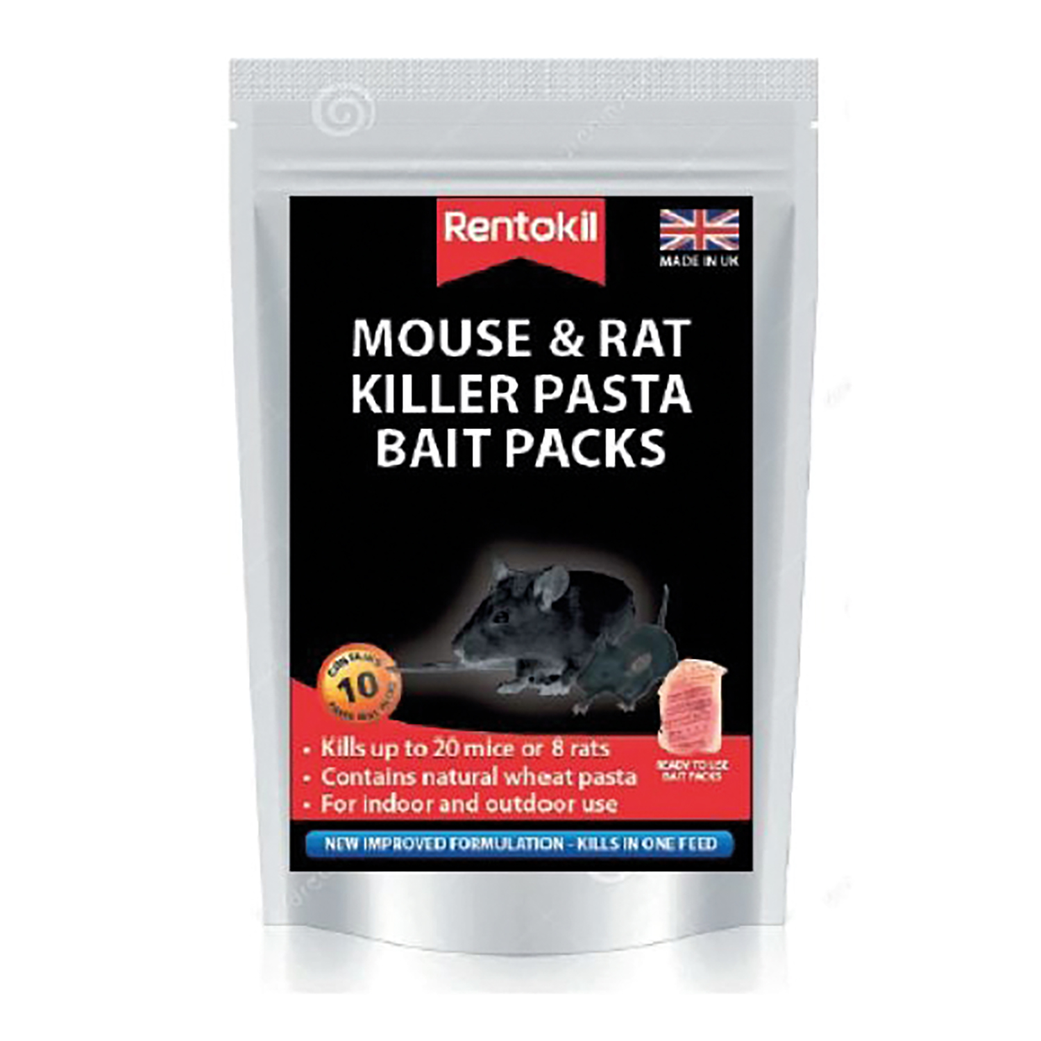 RENTOKIL MOUSE KILLER INDOOR BAIT BOX 2 PACK - totalfarmsupplies.co.uk