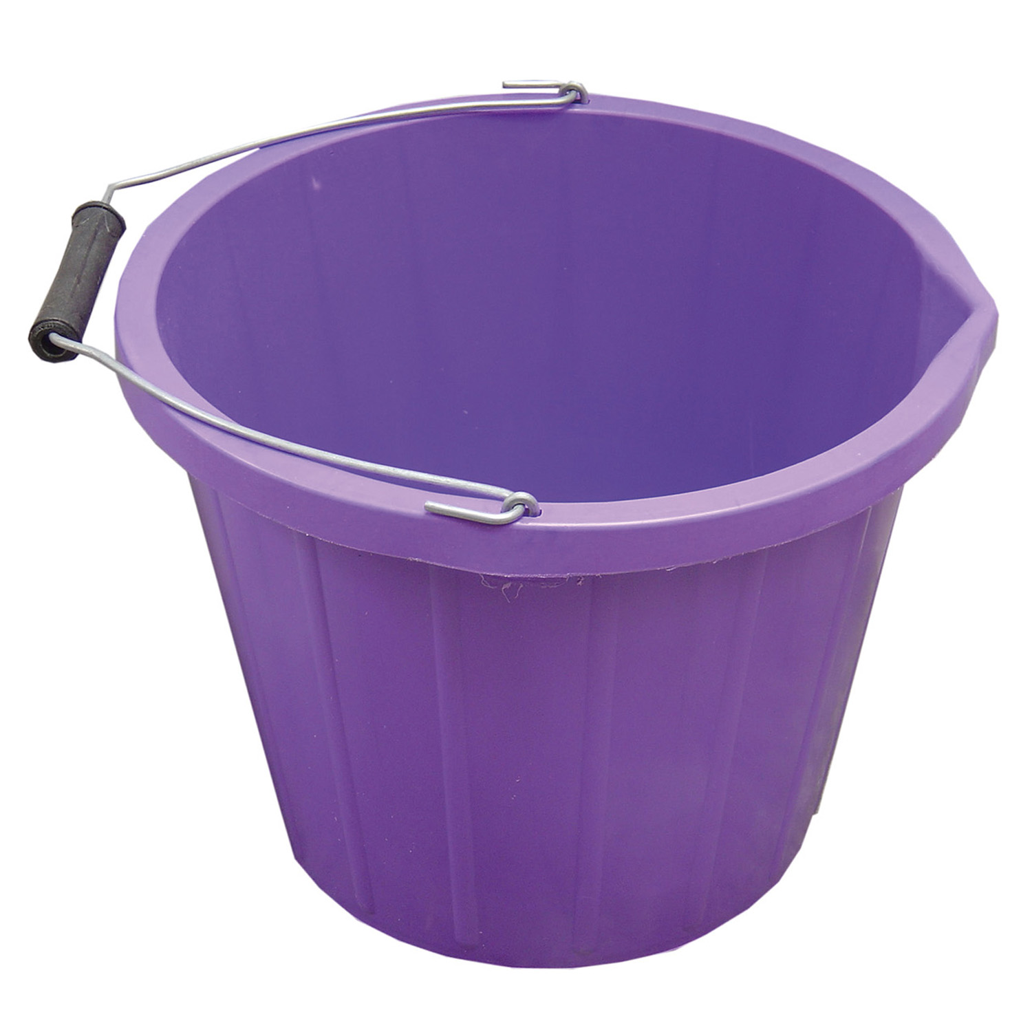 PROSTABLE WATER BUCKET 3 GALLON PURPLE 3 GALLON - totalfarmsupplies.co.uk