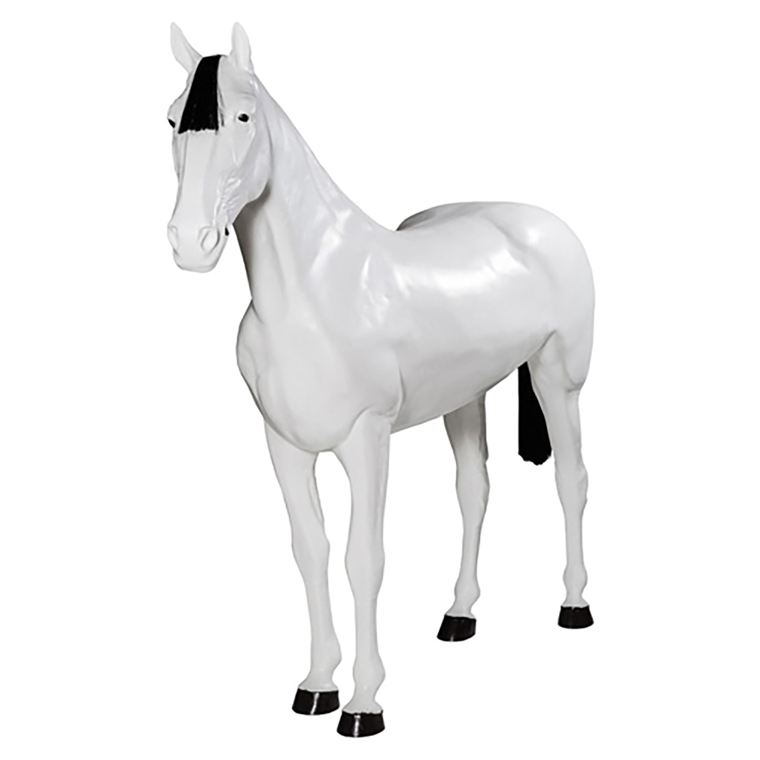 STUBBS DISPLAY HORSE LIFE-SIZE S112 WHITE - totalfarmsupplies.co.uk