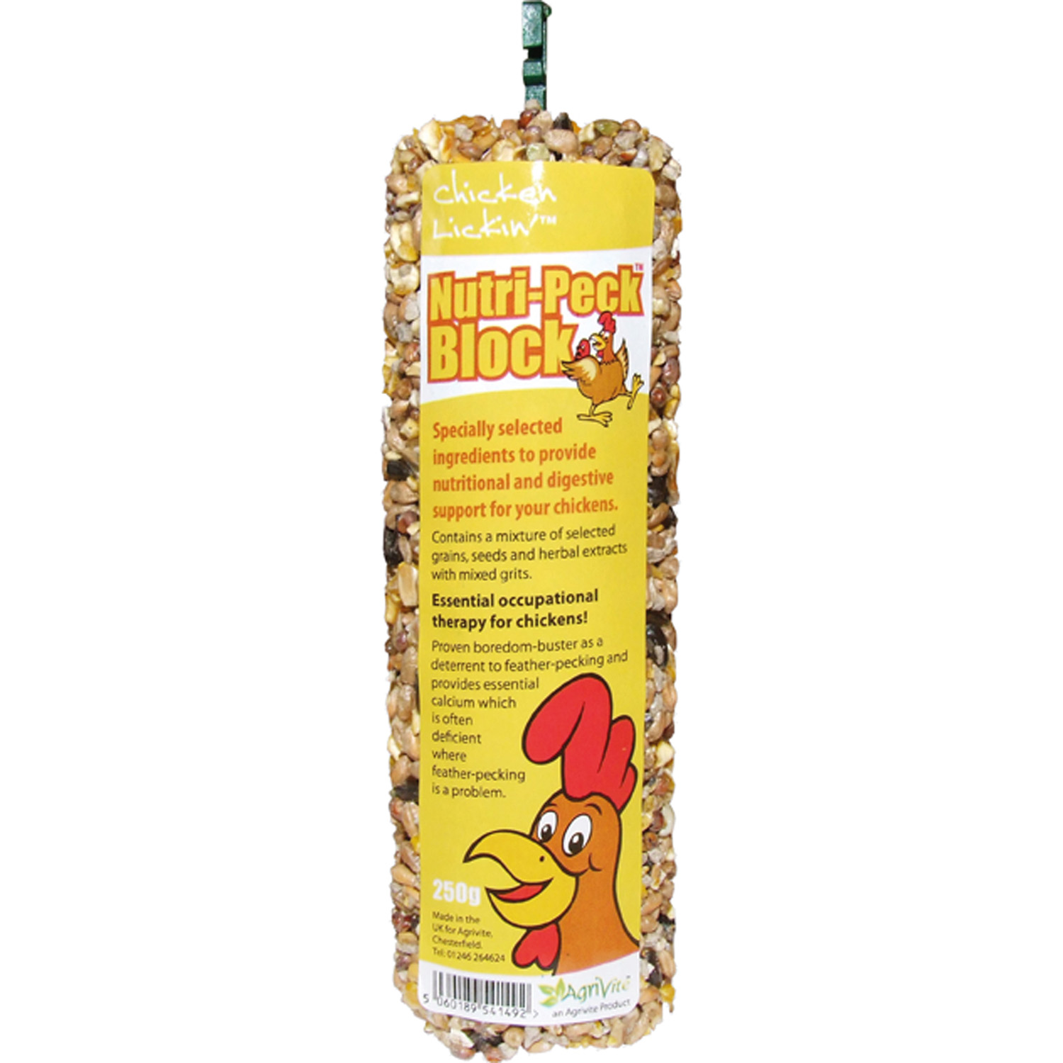 AGRIVITE CHICKEN LICKIN NUTRI-PECK BLOCK - totalfarmsupplies.co.uk