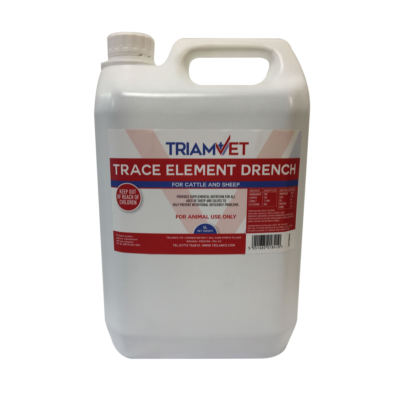 TRIAMVET TRACE ELEMENT DRENCH - totalfarmsupplies.co.uk