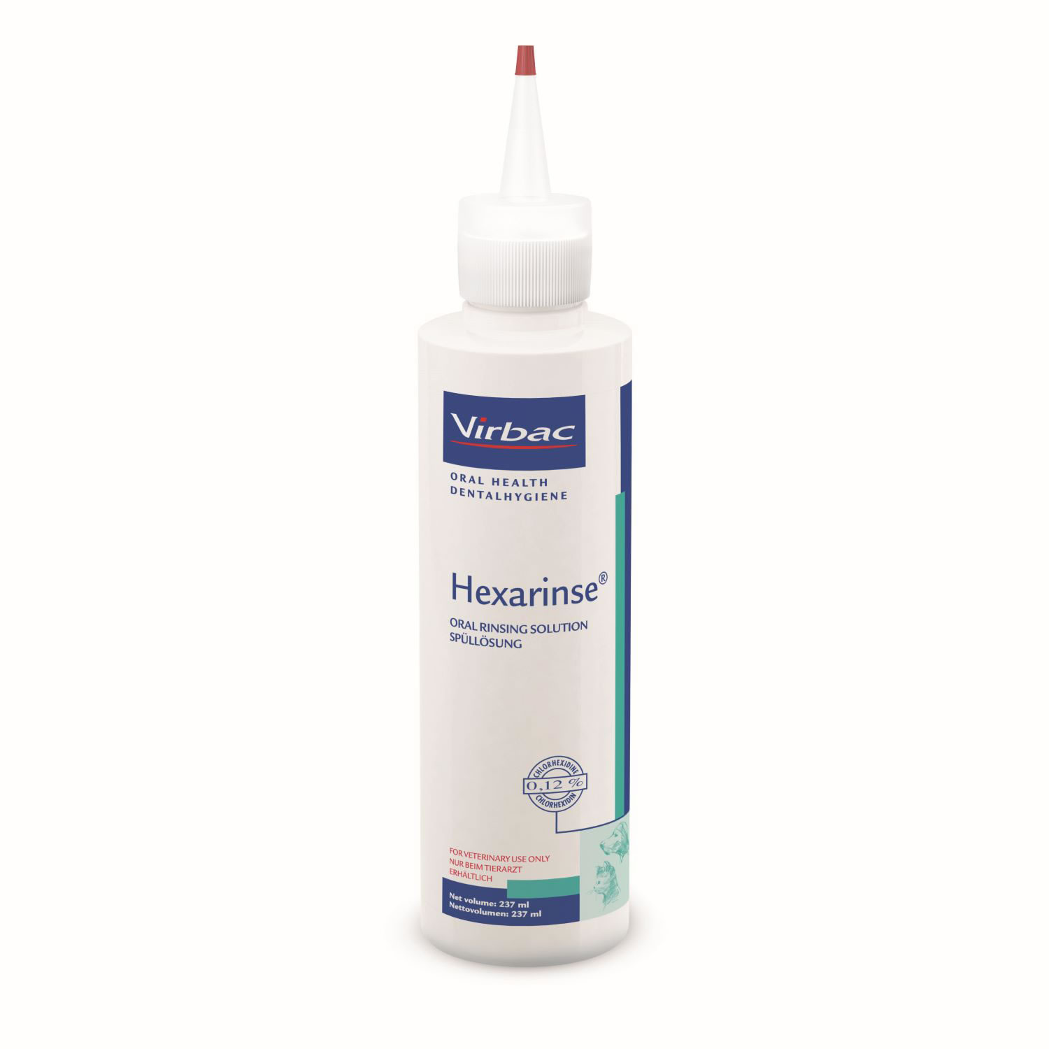 VIRBAC HEXARINSE MOUTHWASH 237 ML 237 ML - totalfarmsupplies.co.uk