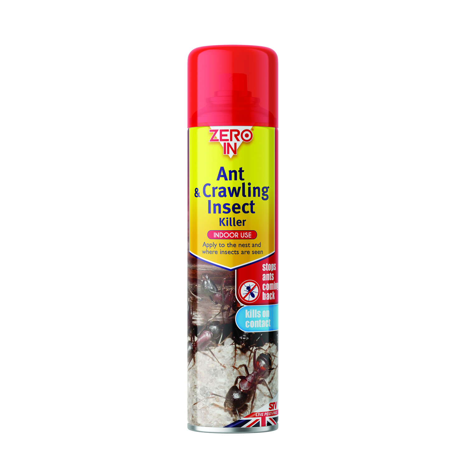 ZERO IN ANT & CRAWLING INSECT KILLER SPRAY 300 ML - totalfarmsupplies.co.uk
