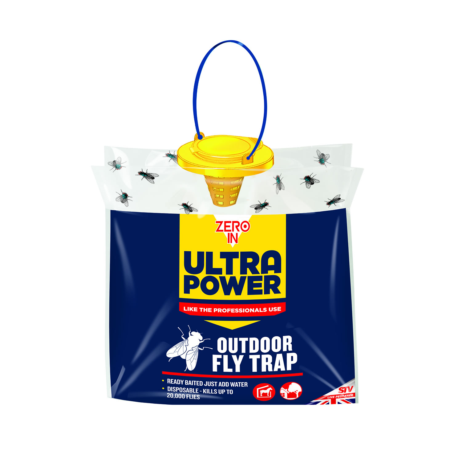 ZERO IN ULTRA POWER OUTDOOR FLY TRAP - totalfarmsupplies.co.uk