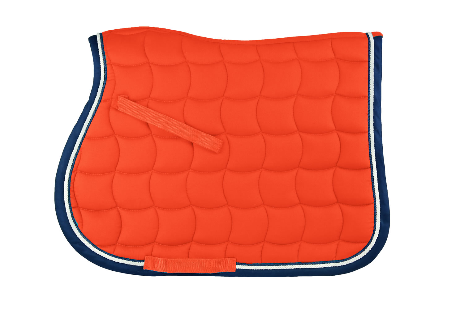 WHITAKER UPTON COLOURFUL SADDLE PAD ORANGE PONY/COB PONY/COB ...