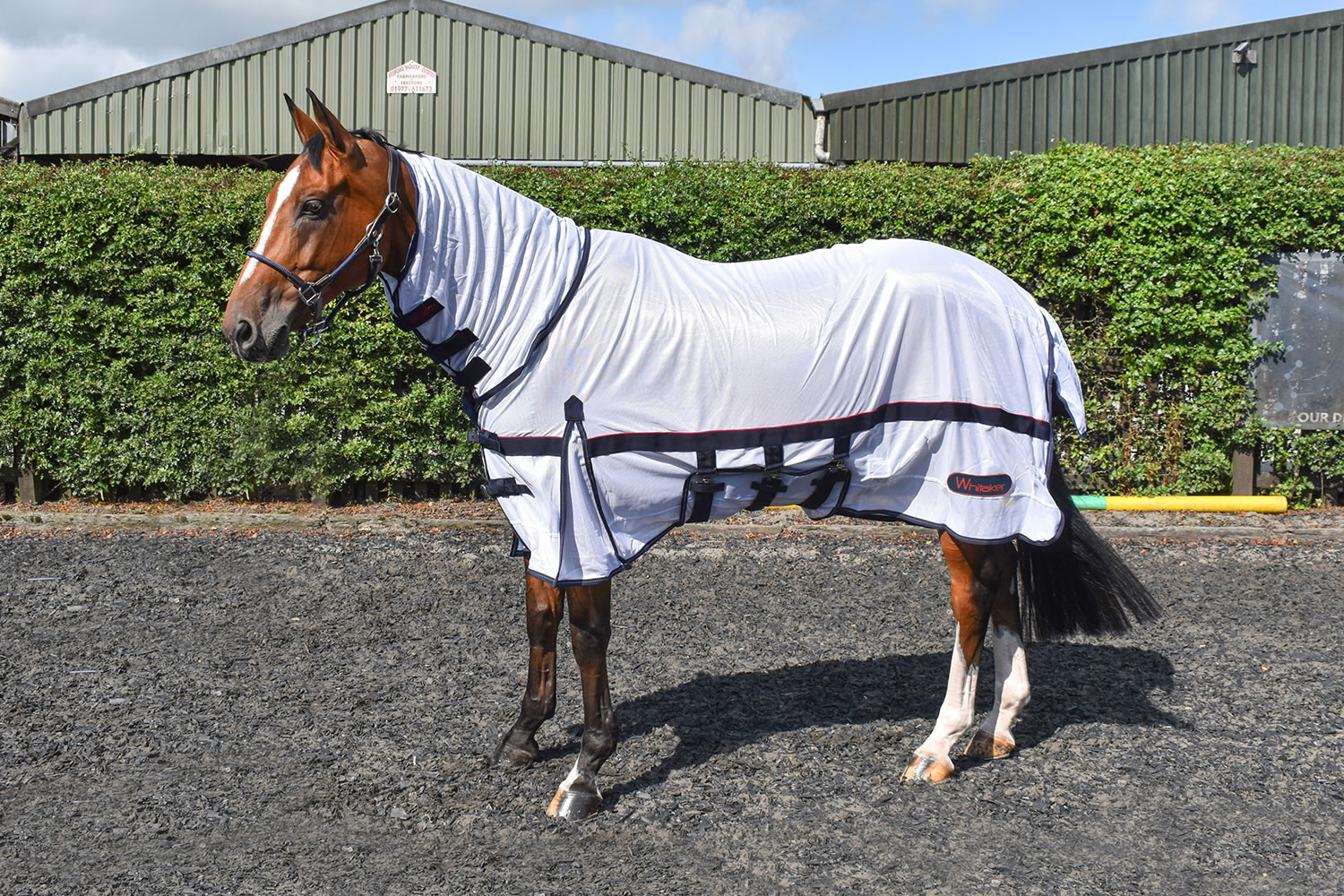 WHITAKER RASTRICK FLY RUG MESH WHITE - totalfarmsupplies.co.uk
