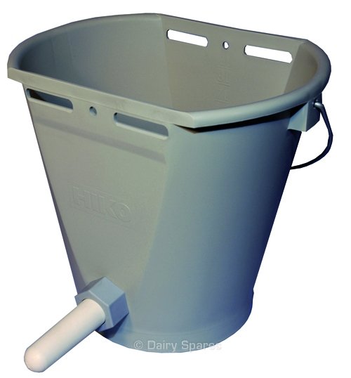 Hiko® Single Calf Bucket c/w 1 Teat - totalfarmsupplies.co.uk