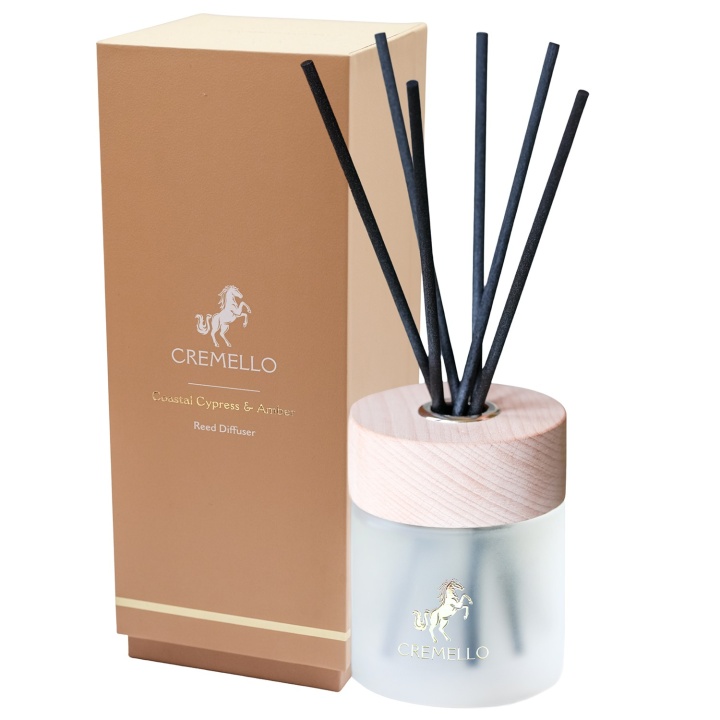 Cremello Velvet Rose & Patchouli Diffuser | Luxury Reed Diffuser UK ...