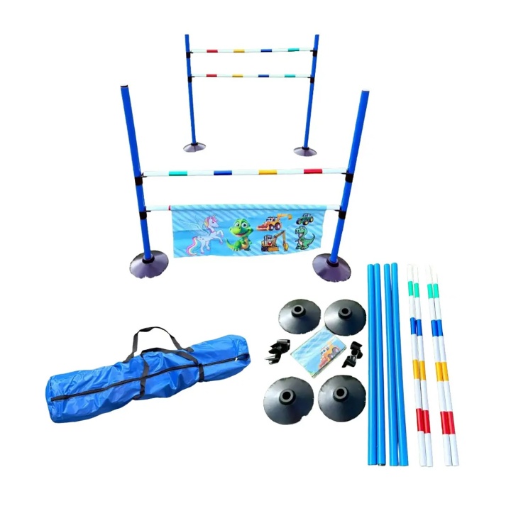 Hobby Horse Jumps Set | Adjustable Jump Set with Carry Bag ...