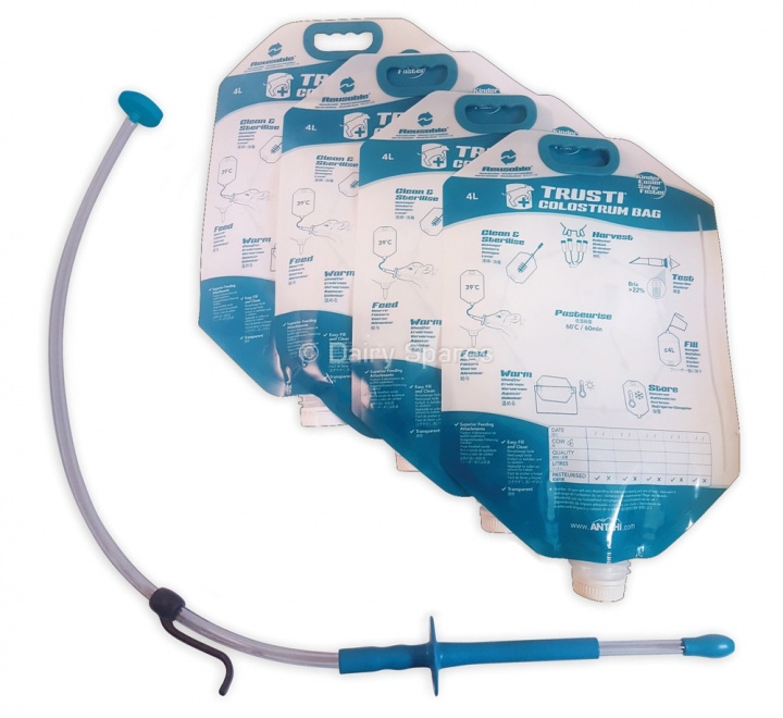 Trusti Colostrum Bag Starter Kit (4 Bags) - totalfarmsupplies.co.uk
